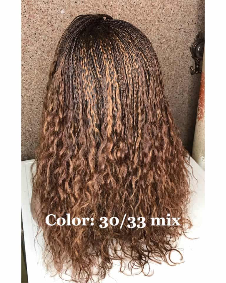 LUGOS (100% Human Hair braided wig) - Finest Hairs and Accessories