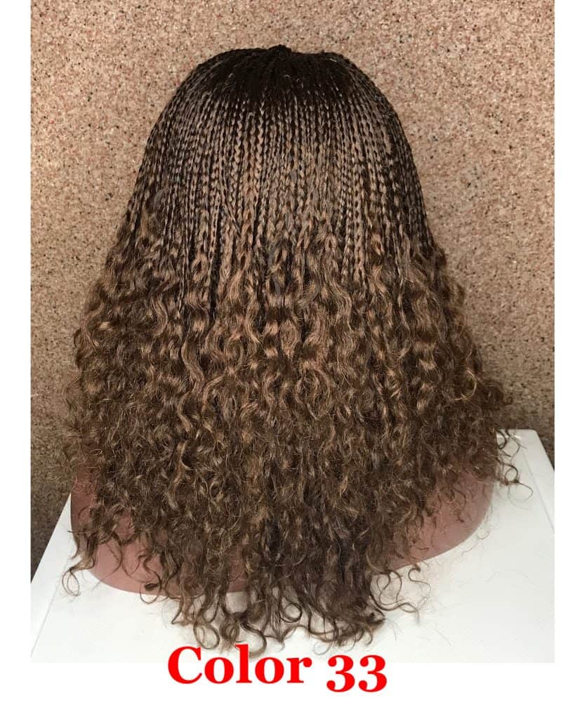 LUGOS (100% Human Hair braided wig) - Finest Hairs and Accessories
